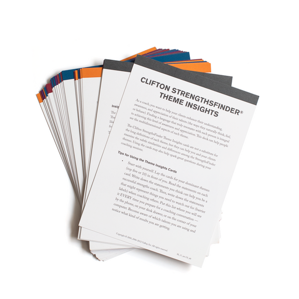 Clifton Strengths Gallup Theme Insights Cards (37 card set) - EOS ZA